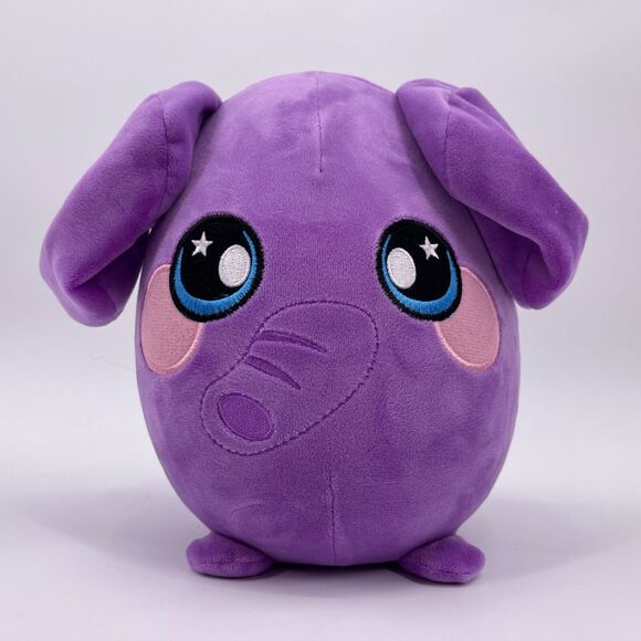 Squeezamals | Toys | Squeezamals 9 Purple Elephant Soft Squishy Foam ...